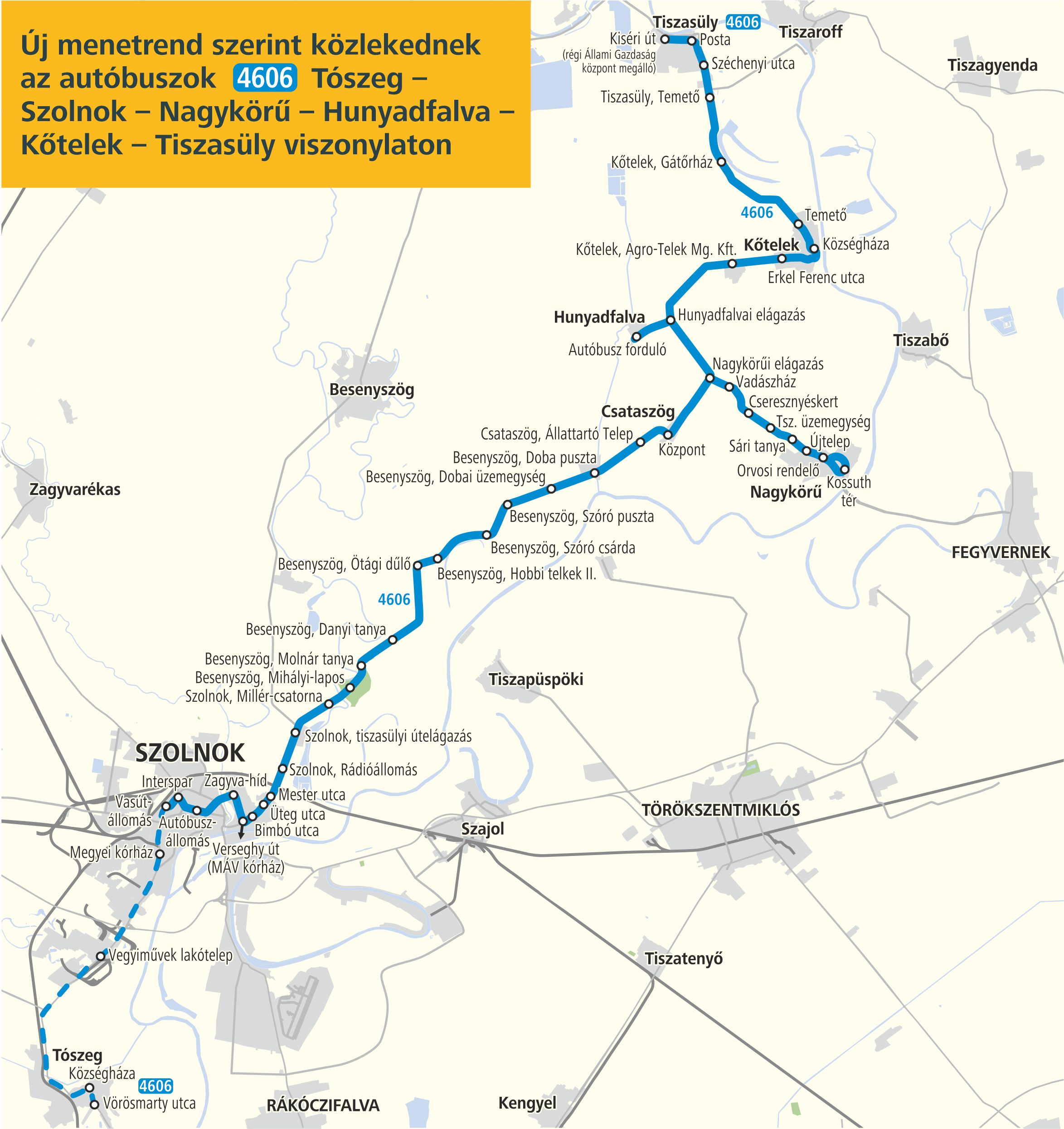 Új menetrend szerint közlekednek a buszok megyénk több településén