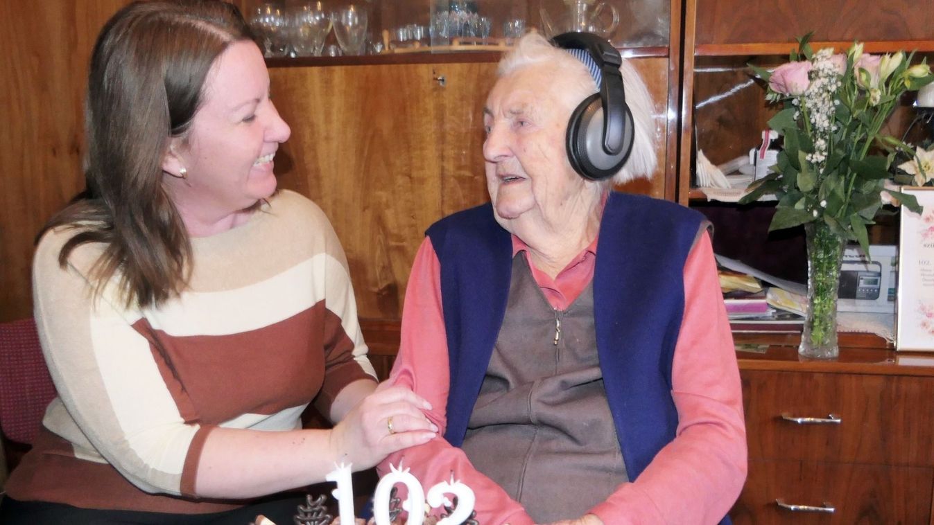 Még ma is kertészkedik Abony legidősebb női lakója