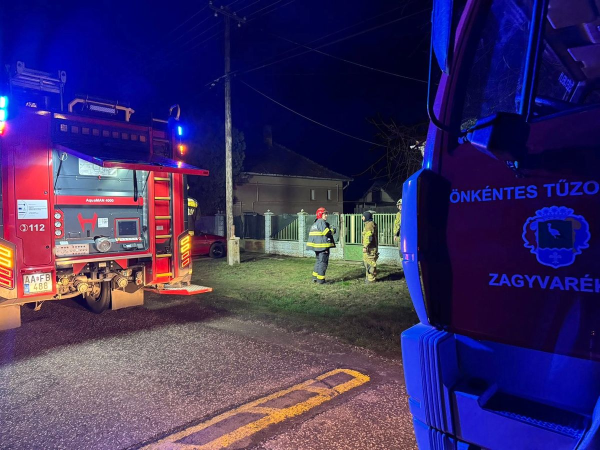Tűz ütött ki egy újszászi ingatlanban karácsonykor